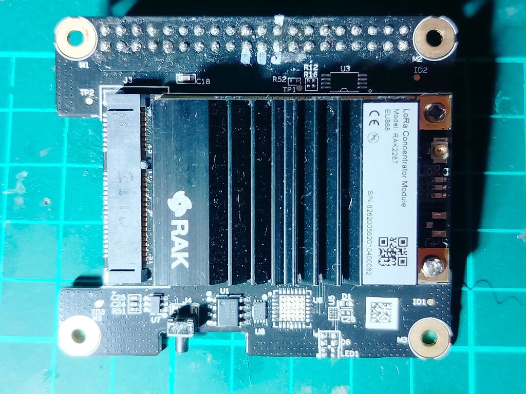 RAK2287 concentrator card with RPI hat for sale - For Sale - The Things ...