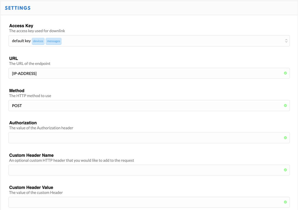 TTN (http integration) to private server - Application Development - The Things Network