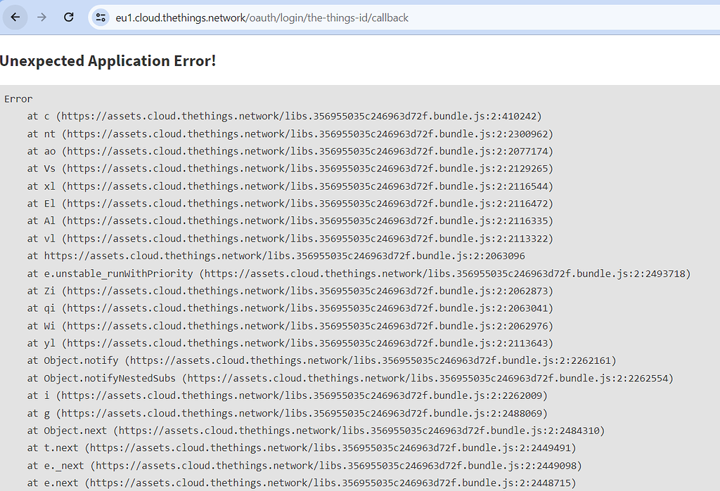 I cannot login TTN - TTN Network and Services - The Things Network