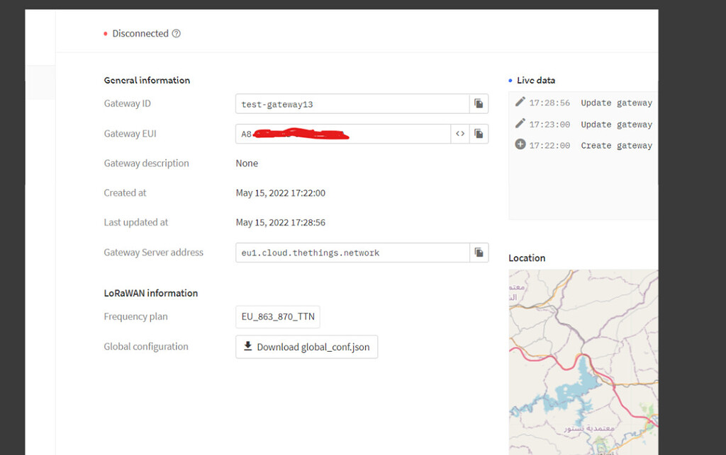 Adding gateway - Gateways - The Things Network