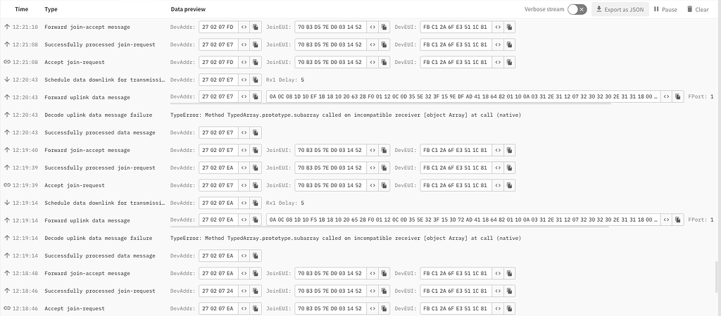 Device keeps sending join accepts - End Devices (Nodes) - The Things Network