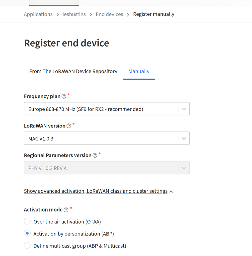 Why is my ABP device not seen in V3? - LMIC - The Things Network