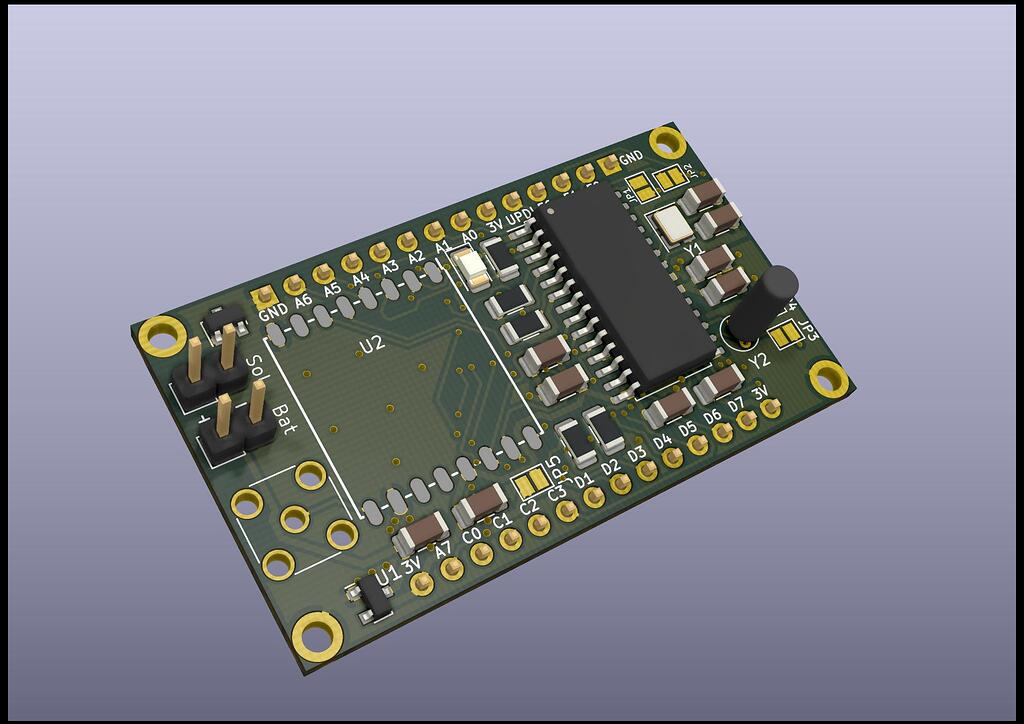 AVR128DB28 PCB with RFM95 - Hardware - The Things Network