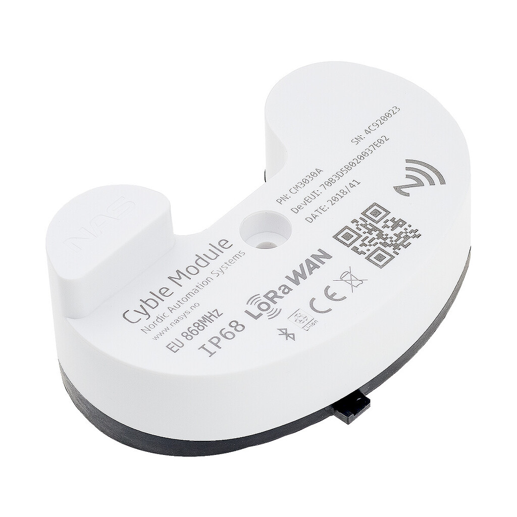 Cyble Water Meter Module - End Devices (Nodes) - The Things Network