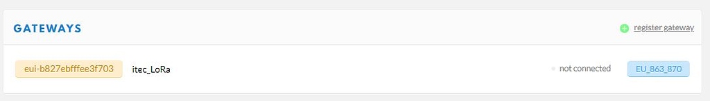 IC880A with RPi3 status not connected - Raspberry Pi Gateways - The Things Network