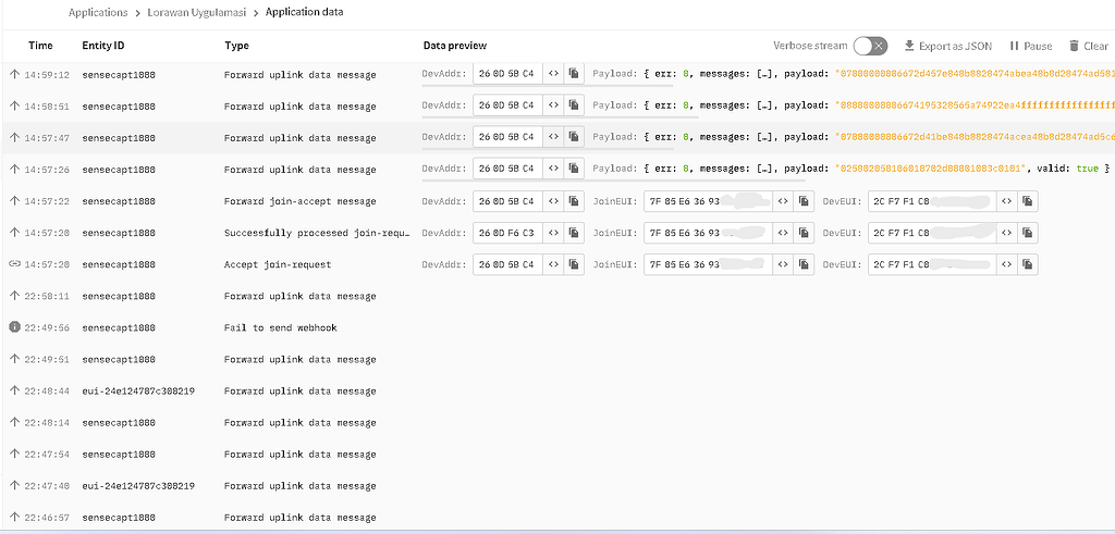 Live data stream is stopping - V3 Gateways - The Things Network