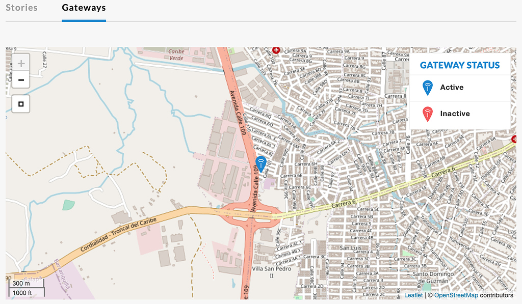 Gateway is active, but not shown on community map - Communities - The ...