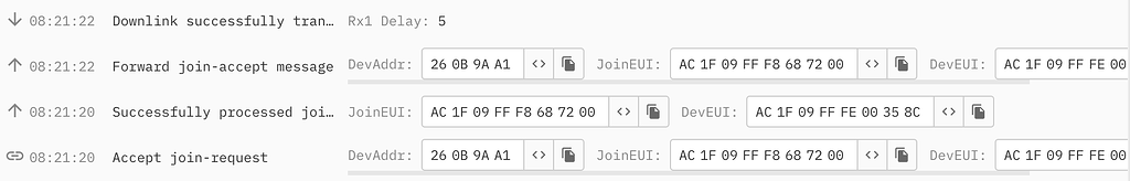 End node join fails, but join-request gets accepted by gateway - End Devices (Nodes) - The ...
