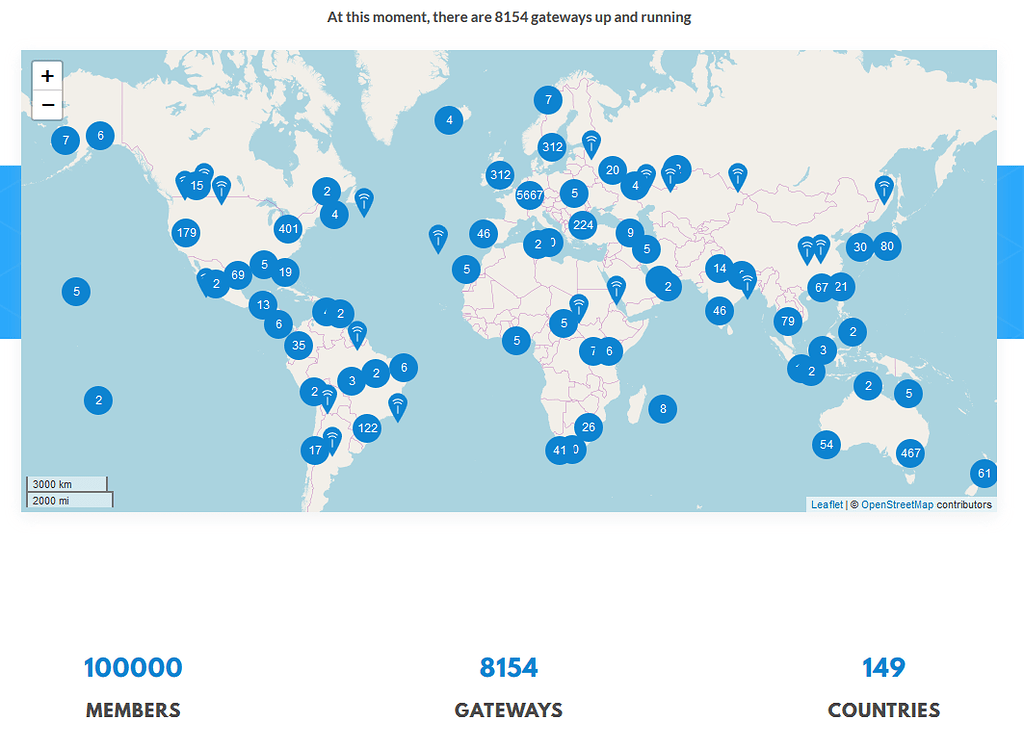 100,000 Members! - The Things Network