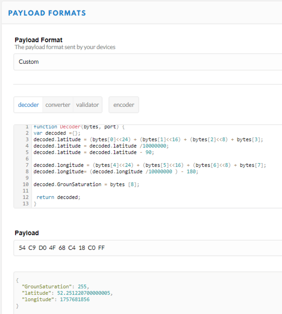 How to do proper number calculations in a Payload Format decoder? - Application Development ...
