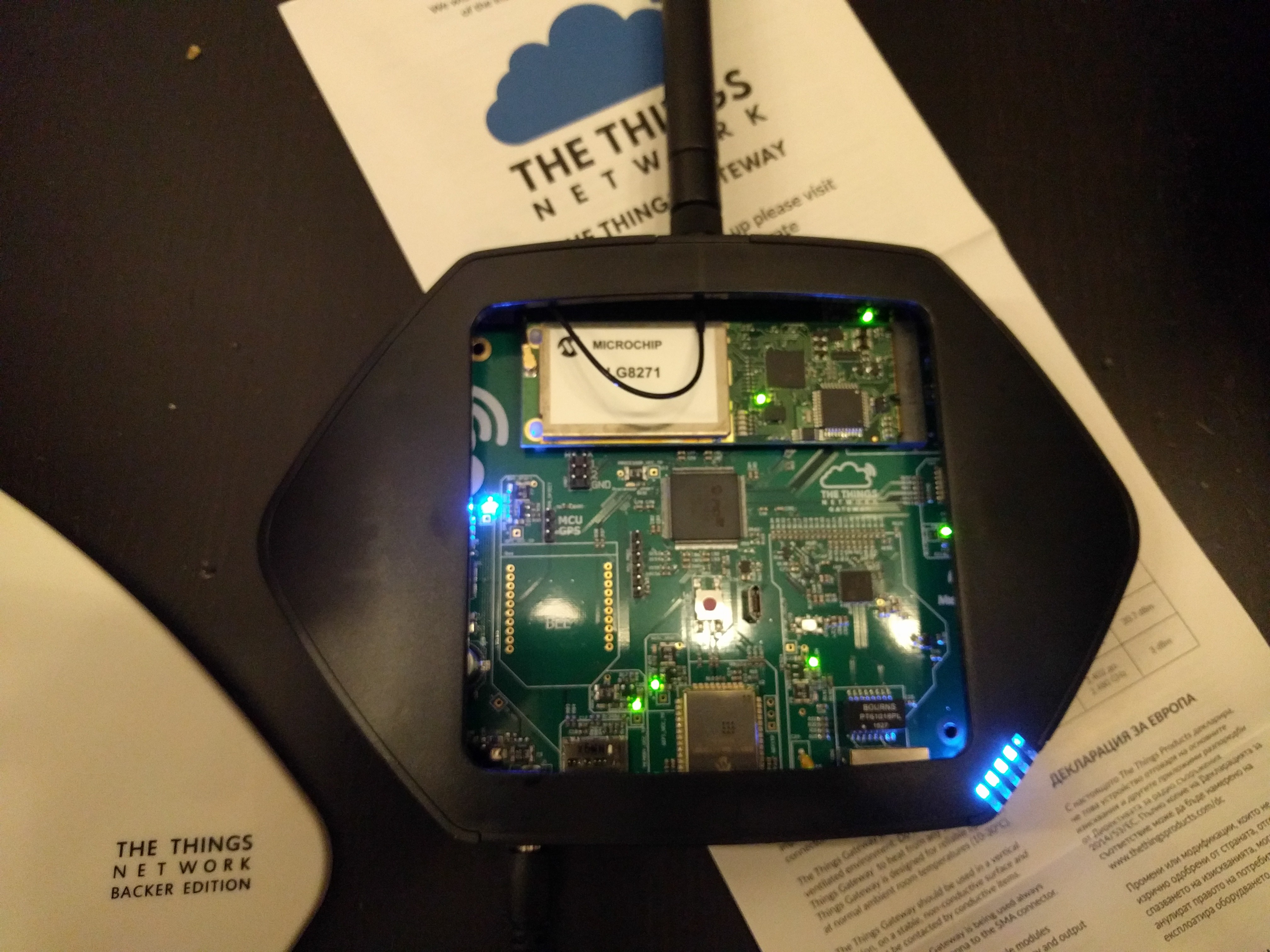 What is the status of the TTN Gateway? - Gateways - The Things Network