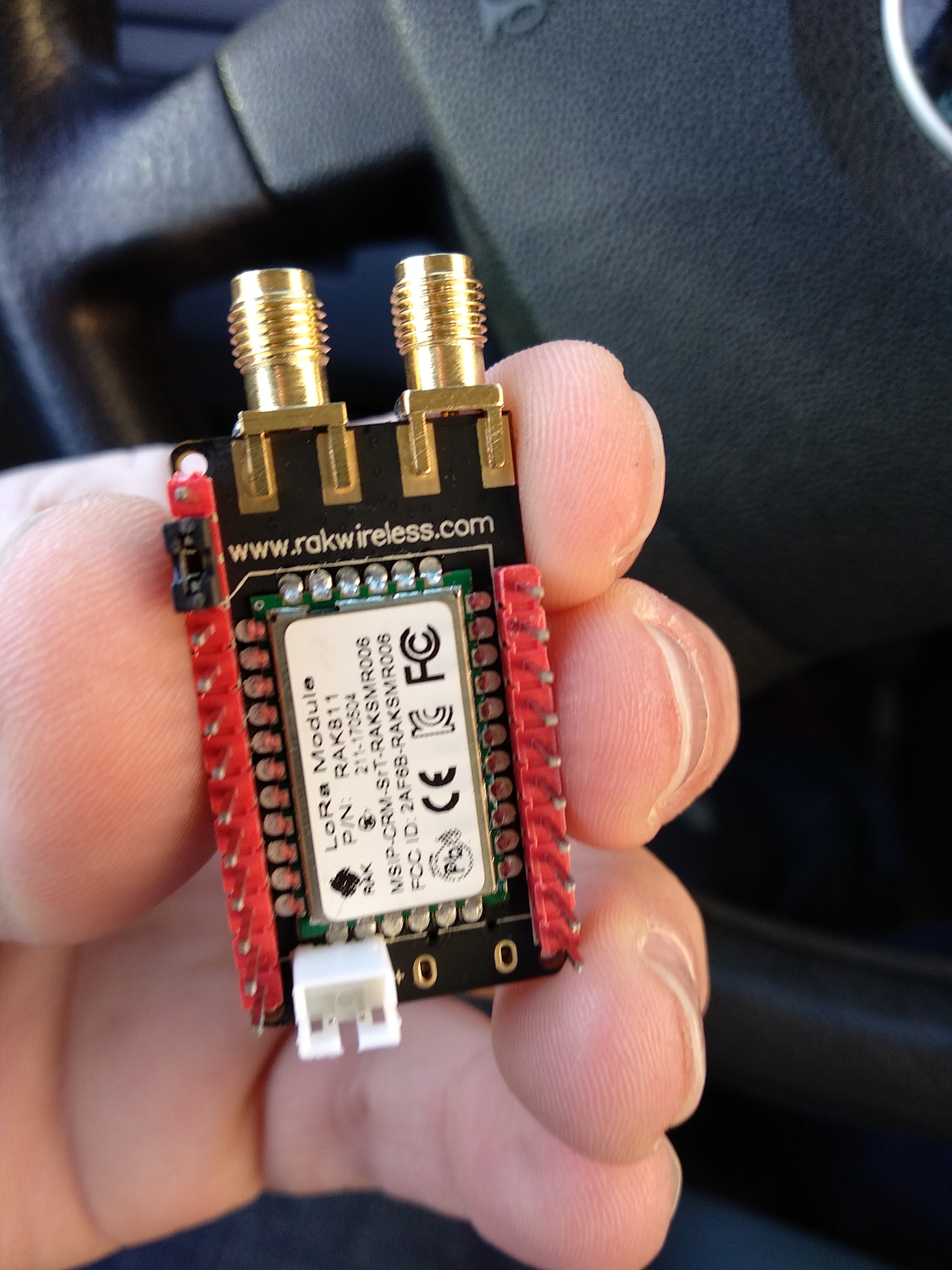 Rak811 Tracker Board - End Devices (Nodes) - The Things Network
