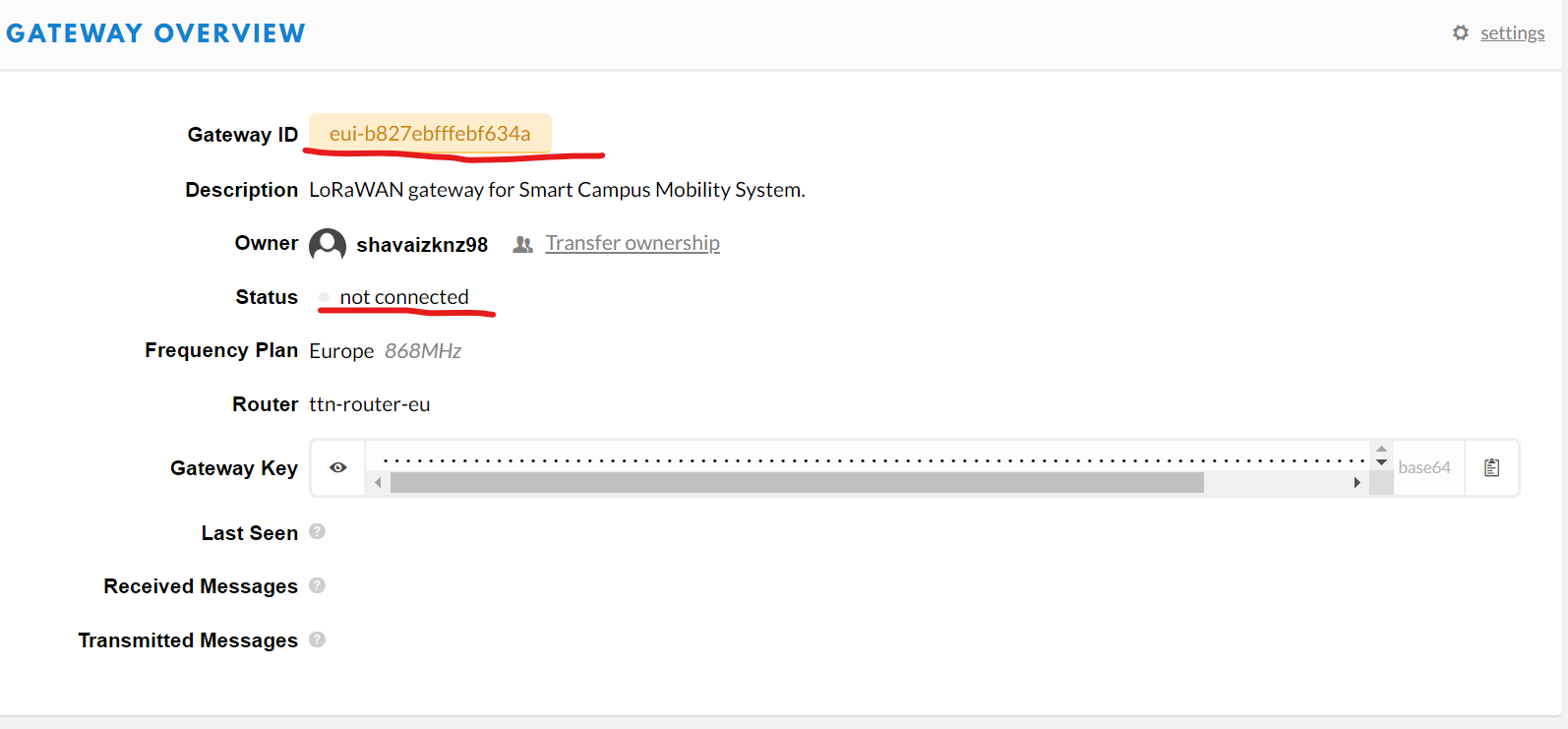 IC880A-SPI gatway says "not connected" on TTN - Raspberry Pi Gateways - The Things Network