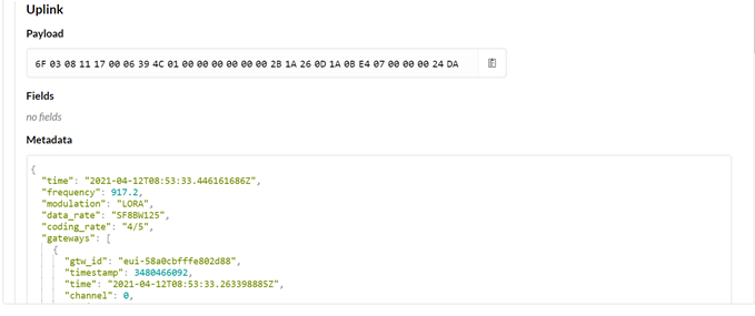 Please Help With Uplink Payload Decoder And Send To Backend Db Application Development The 3083