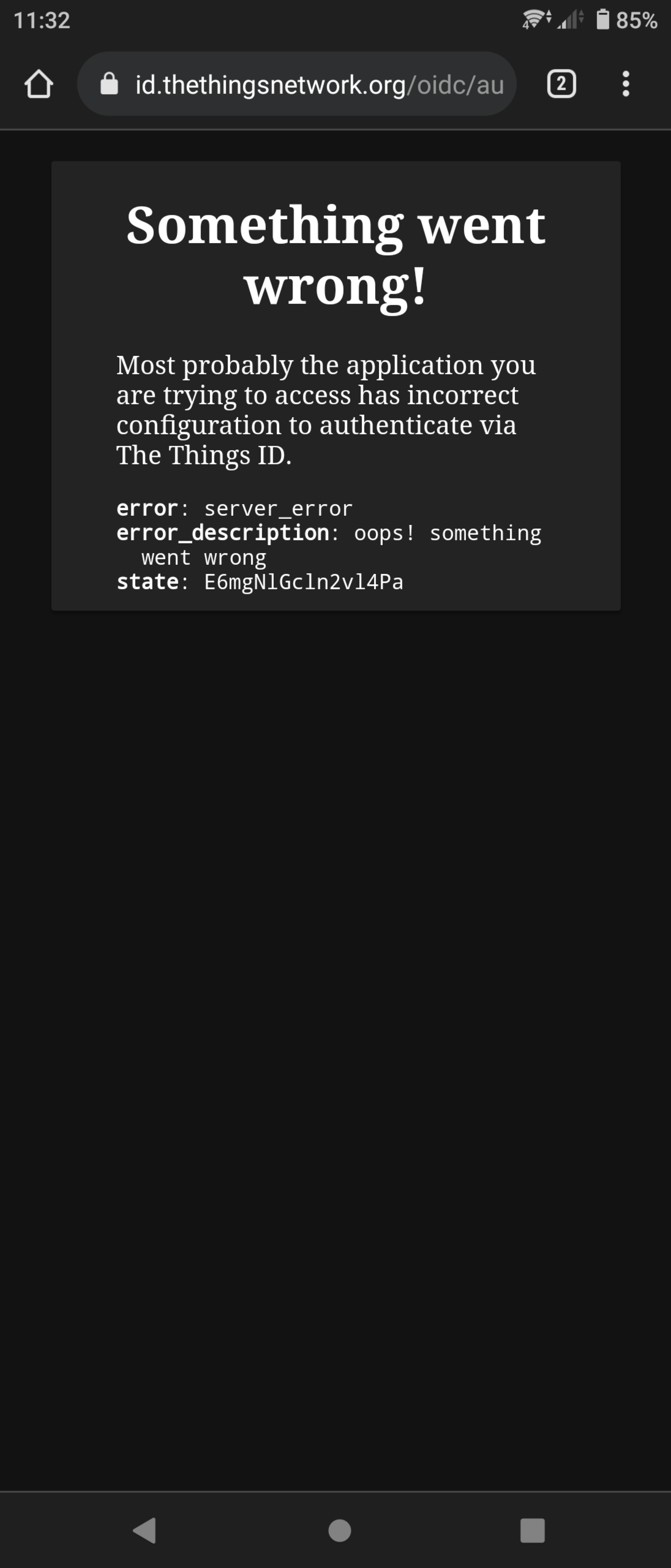 Trouble connecting to apps and gateways - The Things Stack v3 - The Things Network