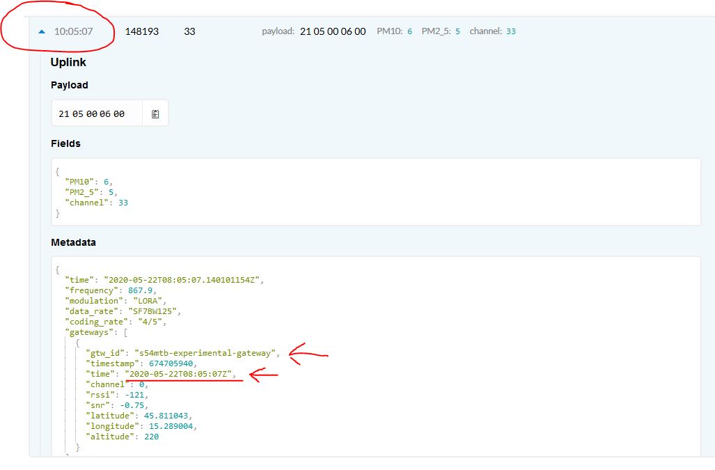Console shows not connected, traffic goes through, how can I use the TTN mapper? - Gateways ...