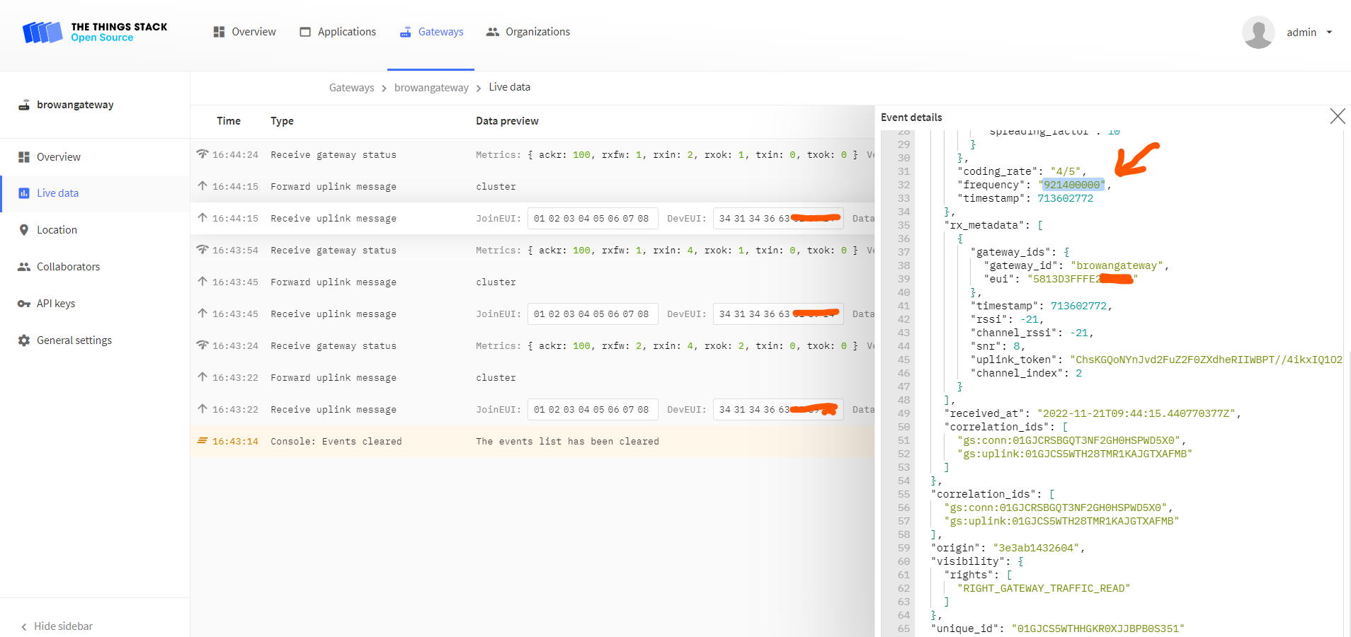 Can not use end device using AS923-2 in The Thing Stack - The Things Stack v3 - The Things Network