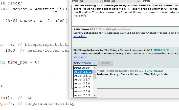 Arduino Fails To Compile In Board The Things Uno End Devices Nodes
