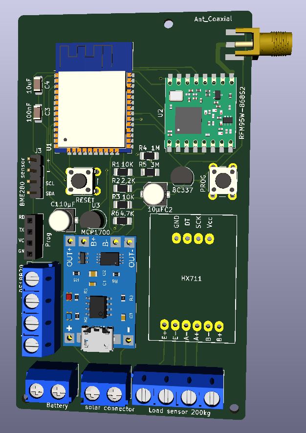 Connected Hive - Hardware - The Things Network Connected Hive - Hardware - The Things Network
