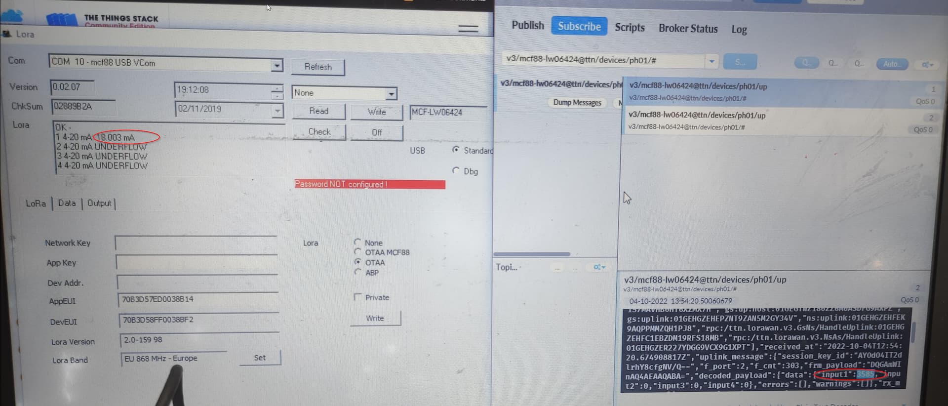 Decoding Payload Formatter Help For MCF LW06424 The Things Network