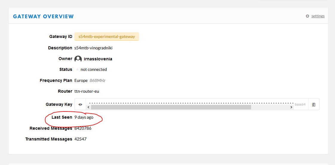 Console shows not connected, traffic goes through, how can I use the TTN mapper? - Gateways ...