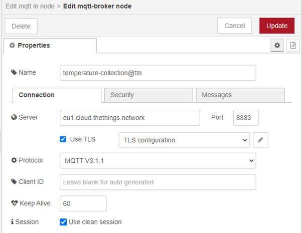 Mqtt Node Red Dashboard With Influxdb And Grafana Graph In Aws Howto Use Cases The Things