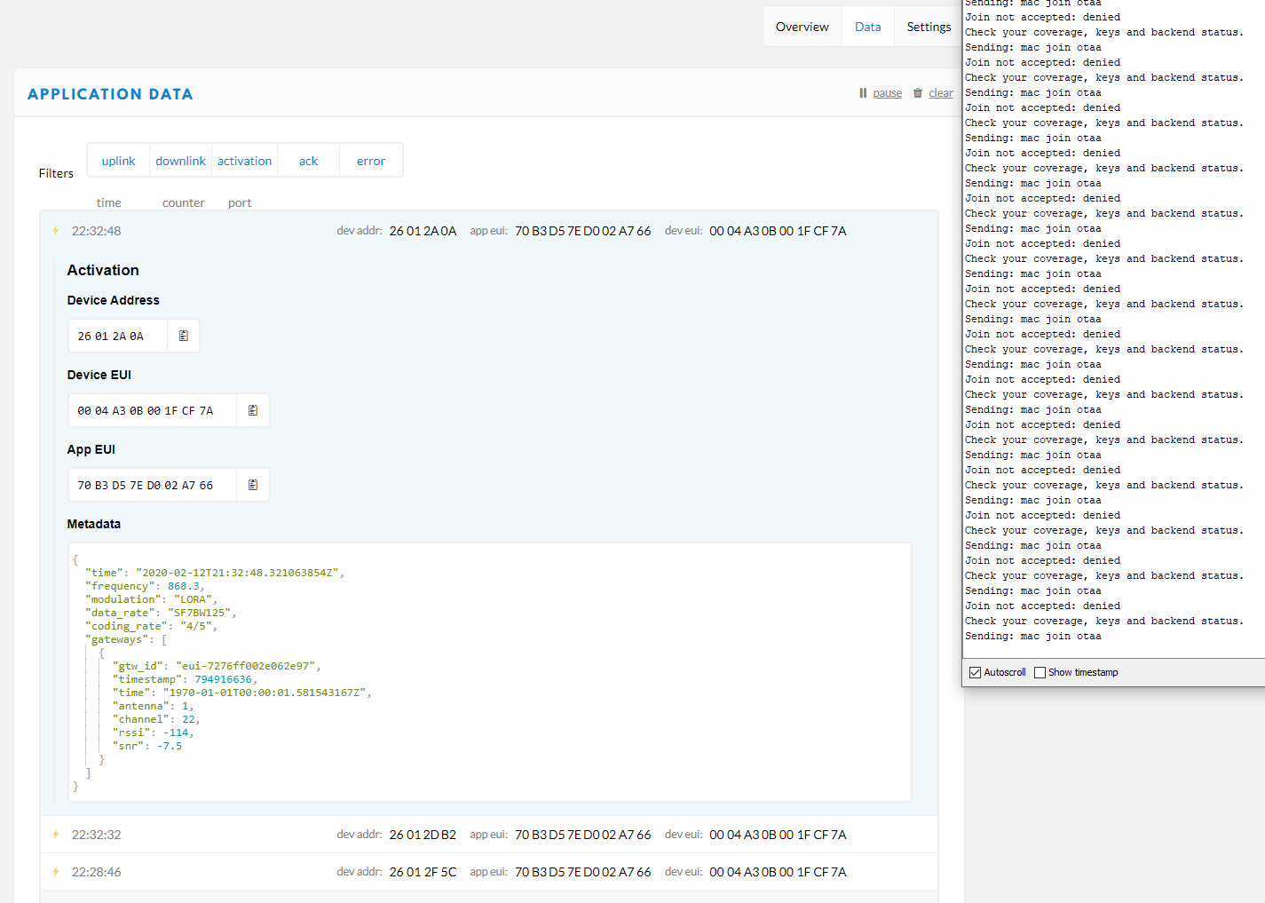 The Things Node - Can't join - End Devices (Nodes) - The Things Network