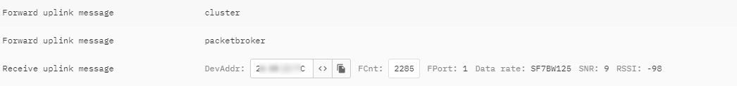 Cannot receive messages on application console in TTS - The Things ...