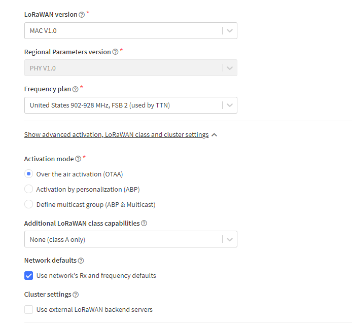 Connecting RN2903 LoRa MOTE to The Things Industries - End Devices ...